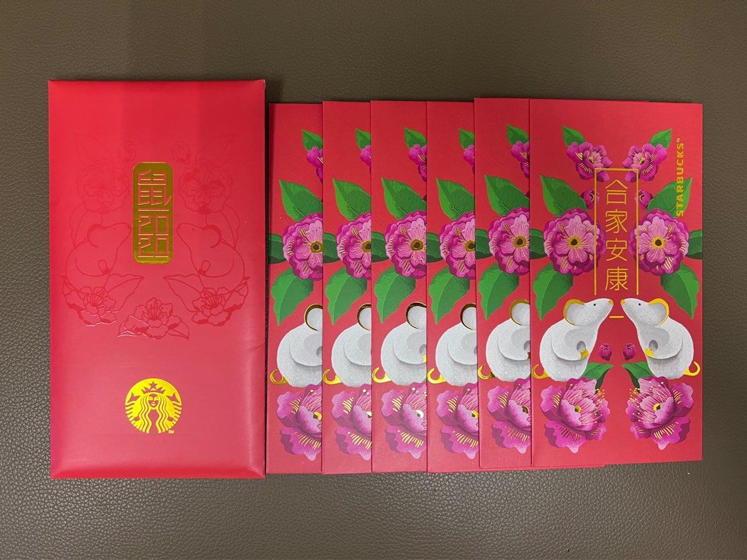 2020 Starbucks Red Packet ( AngPao), Hobbies & Toys, Collectibles ...