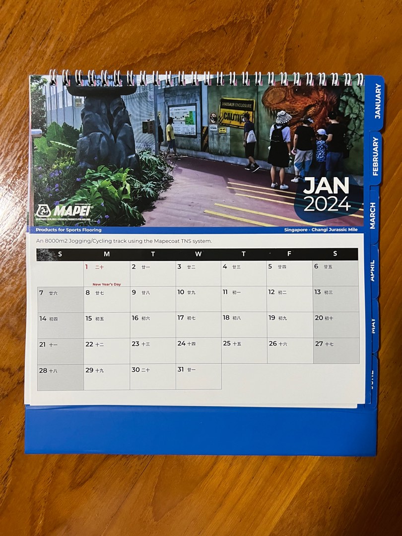 2024 Table Calendar, Hobbies & Toys, Stationery & Craft, Stationery ...