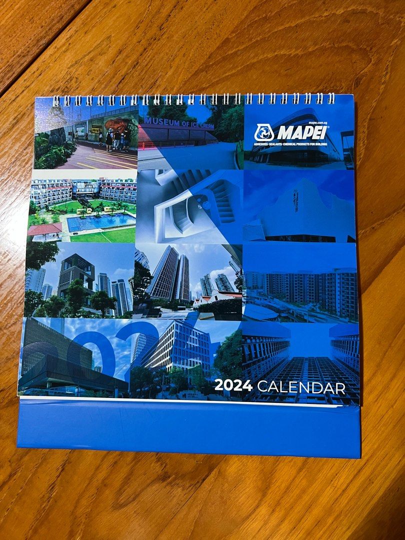 2024 Table Calendar, Hobbies & Toys, Stationery & Craft, Stationery ...