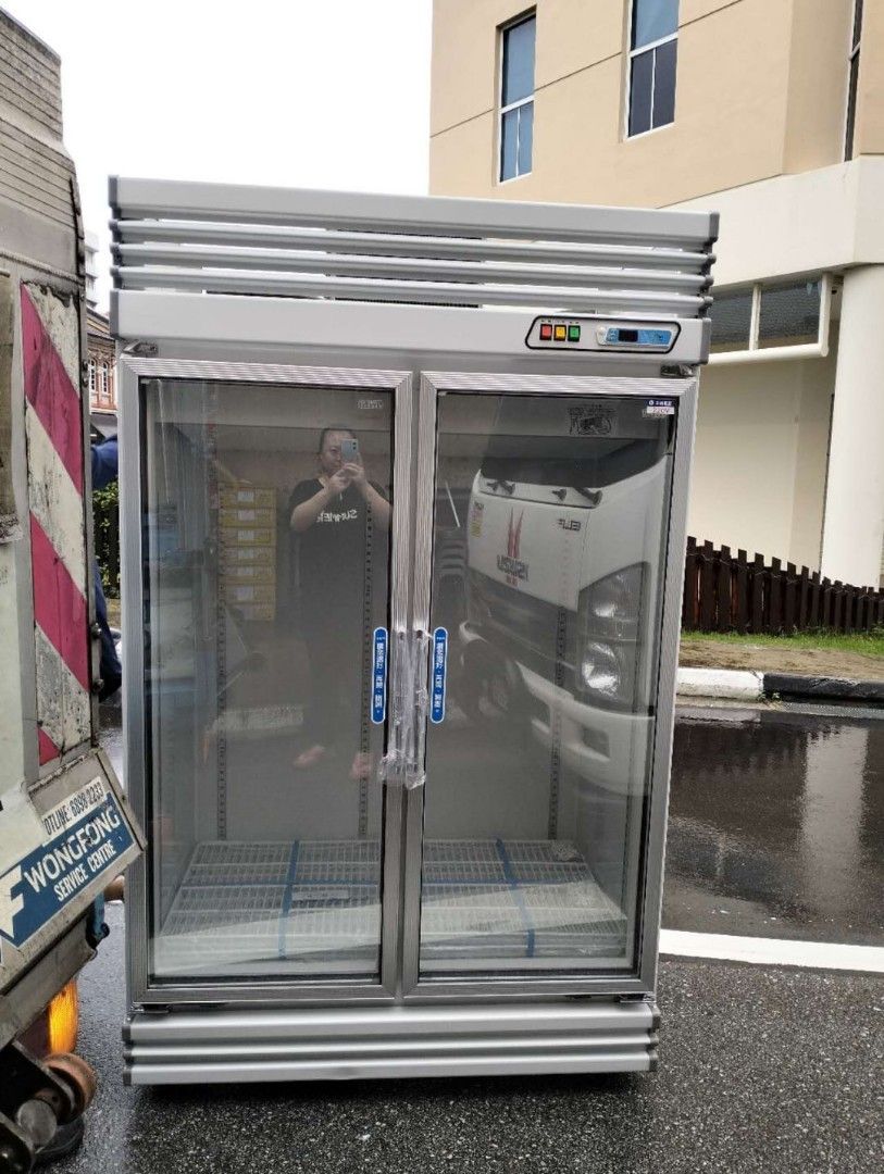 2 Glass Door Chiller (Taiwan UNICOOL), TV & Home Appliances, Kitchen ...