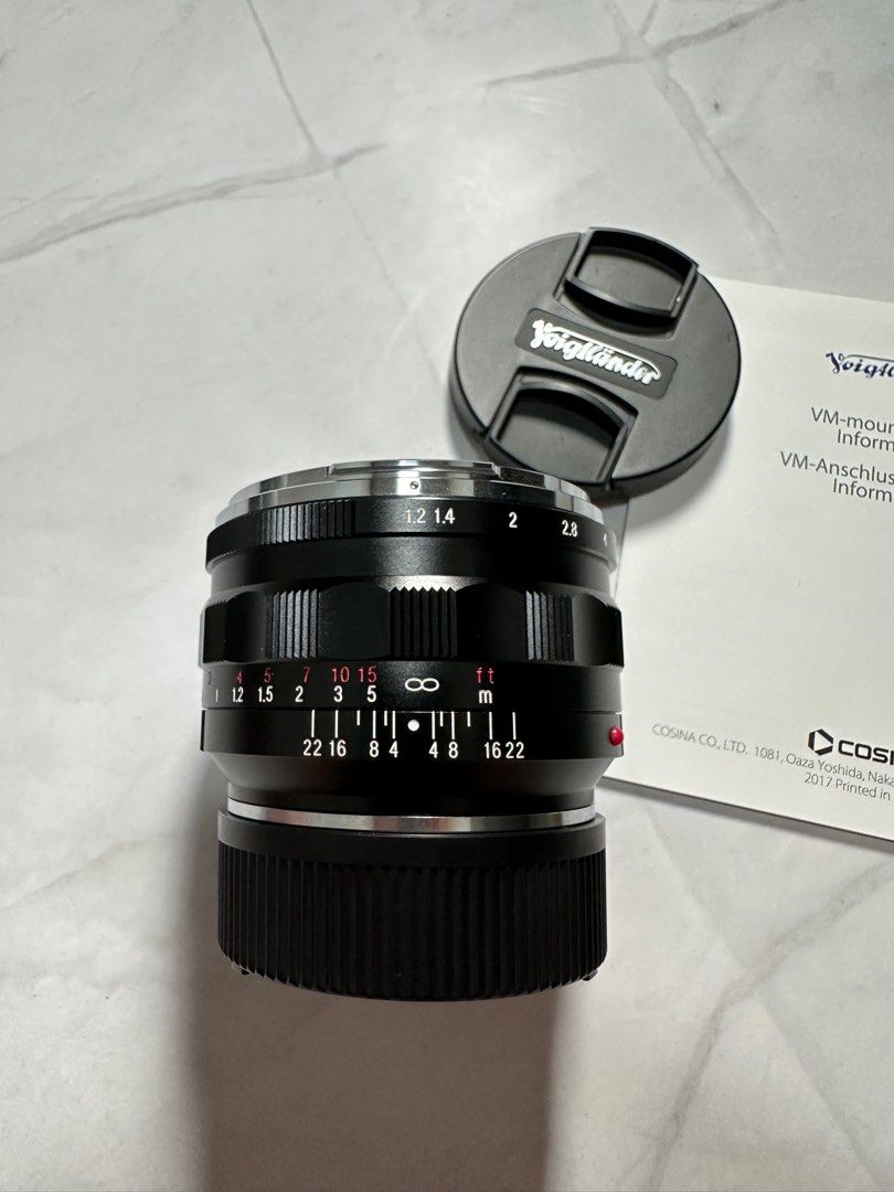 Voigtlander 40mm F1.2 VM Asph Nokton for Leica M11 M10 SL, Photography, Lens & Kits on Carousell