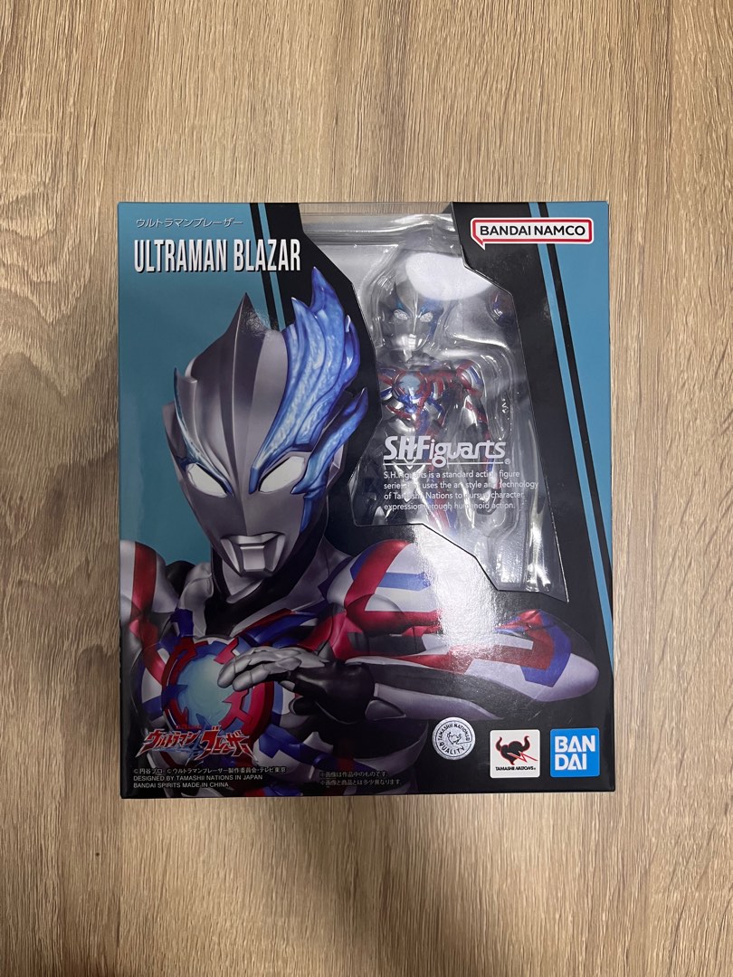 二手 已開封BANDAI行版 shf SHF S.H.Figuarts 超人布雷撒ULTRAMAN BLAZER, 興趣及遊戲, 玩具 & 遊戲類 - Carousell