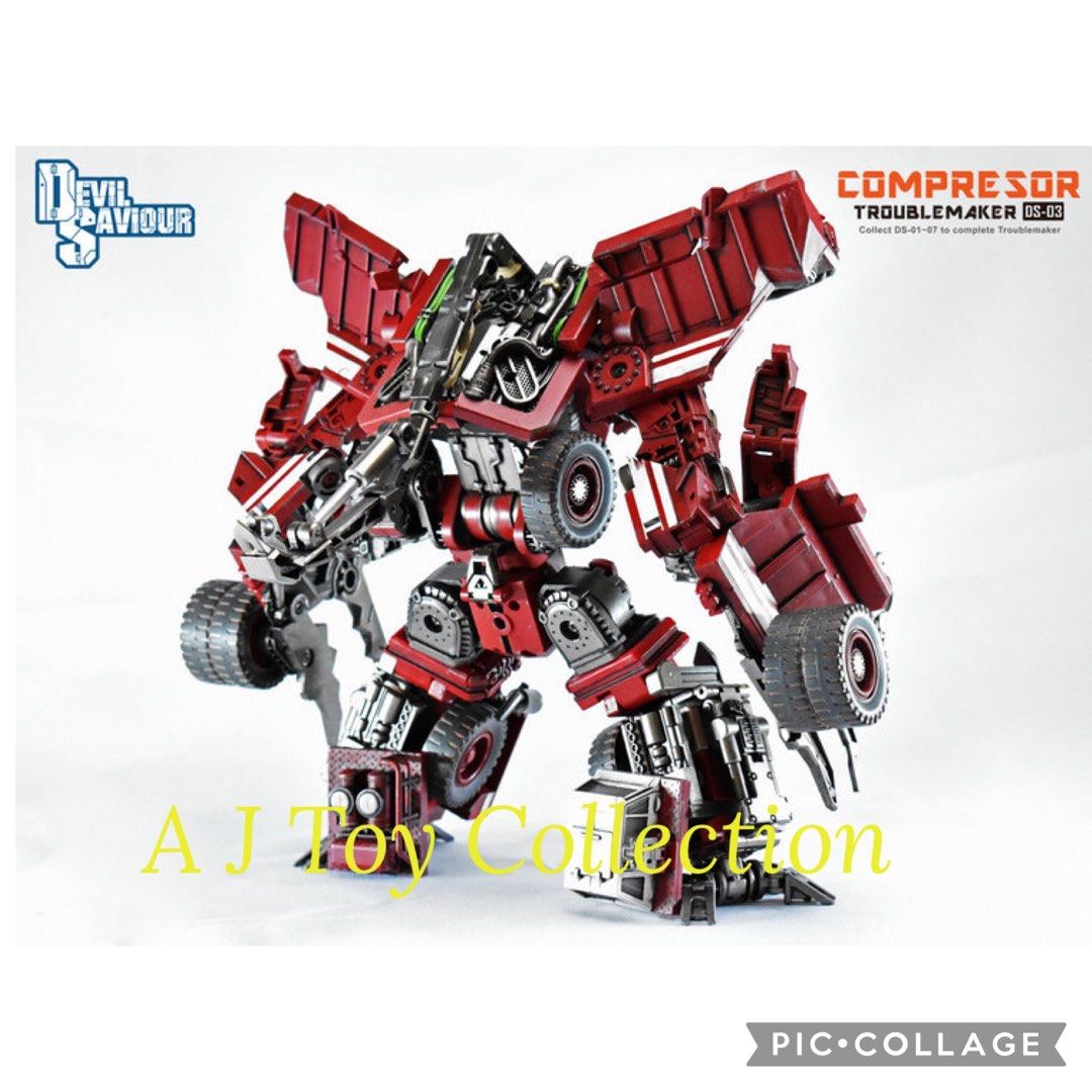 [ In Stock ] Transformers Devil Saviour Movie Devastator DS-03 DS03 ...