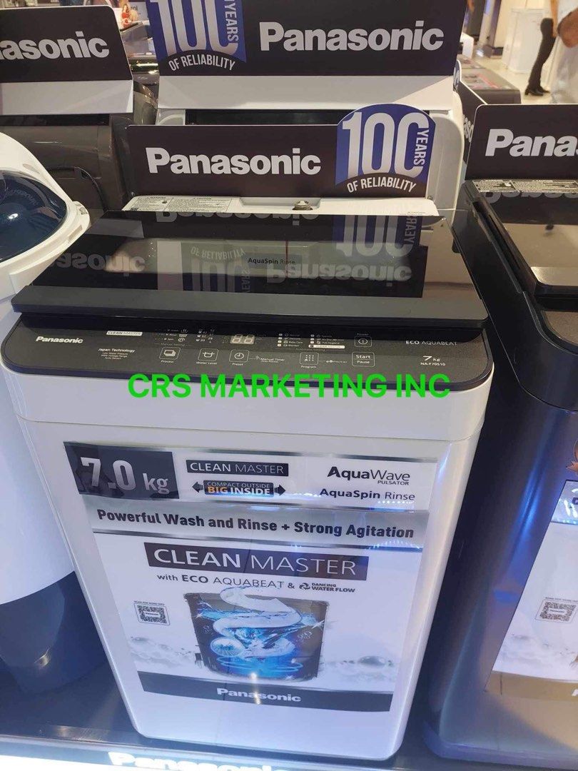 💯 PANASONIC TOP LOAD NON-INVERTER WASHING NA-F70S10HRM NA-F75S10BRM NA ...