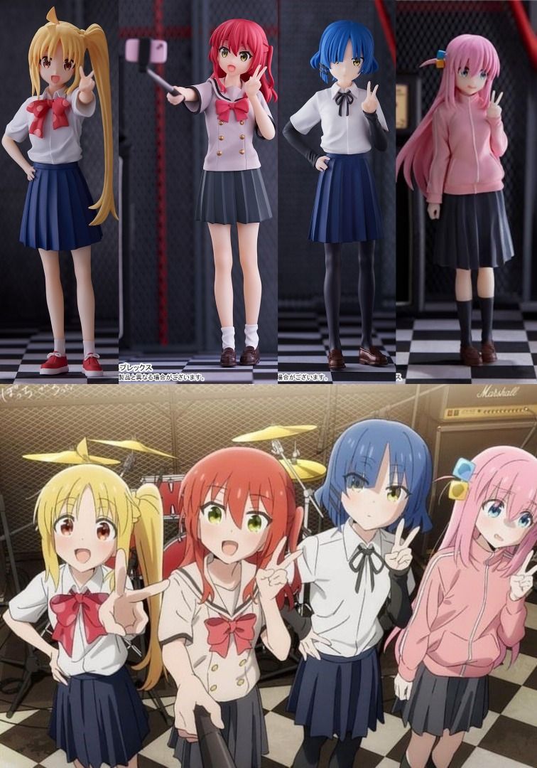 現貨 SEGA Dedecolle 孤獨搖滾 後藤一里 bocchi 波奇 景品 Desktop x Decorate Collections 結束バンド 伊地知虹夏 山田涼 喜多郁代, 興趣 ...