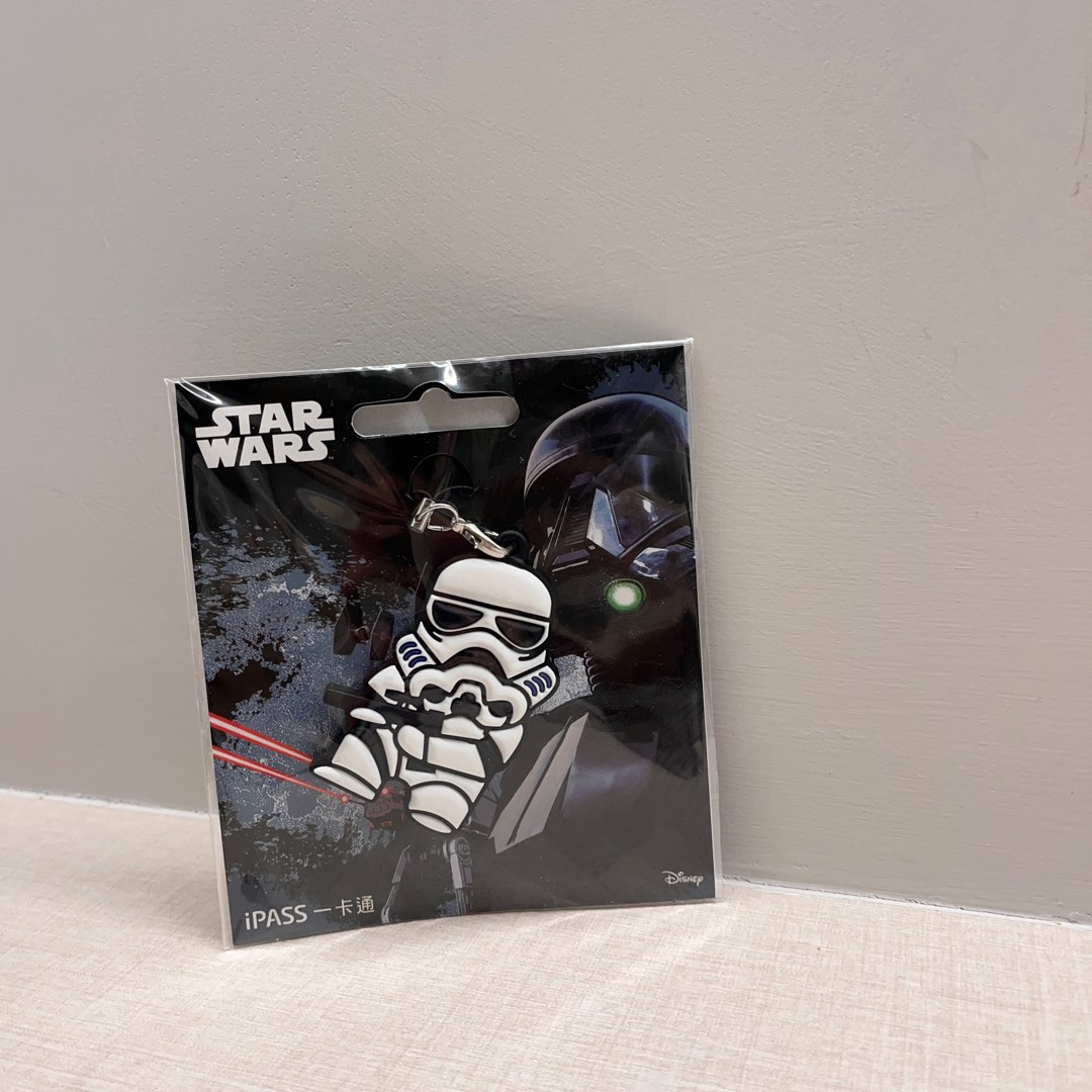 全新【 STAR WARS(Q版 Stormtrooper) 一卡通 】 白兵一卡通, 哩哩扣扣, 其他在旋轉拍賣
