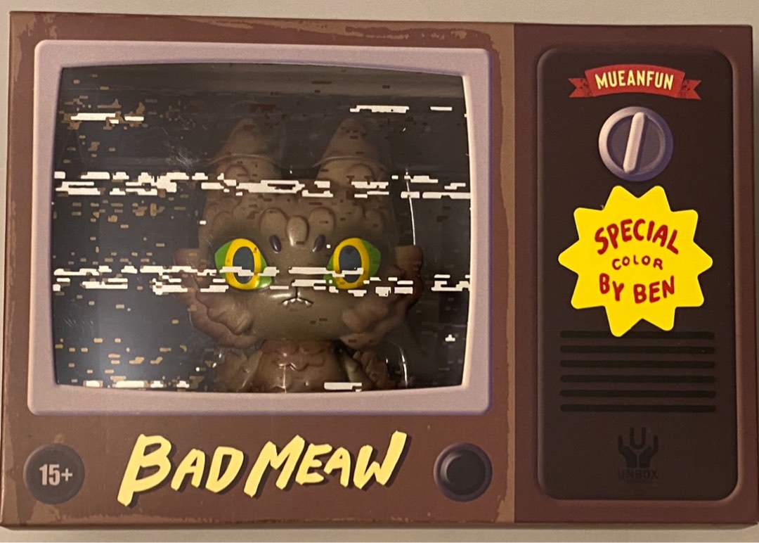 全新 TOYSOUL 2023 UNBOX BAD MEAW (Vintage version) UNBOX INDUSTRIES, 興趣及 ...