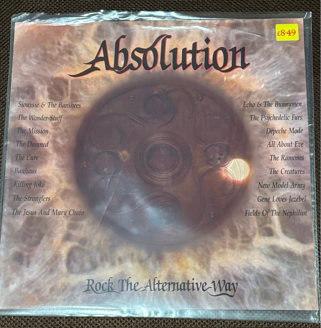 VG+ Absolution vinyl various cure all about eve depeche mode wonder ...