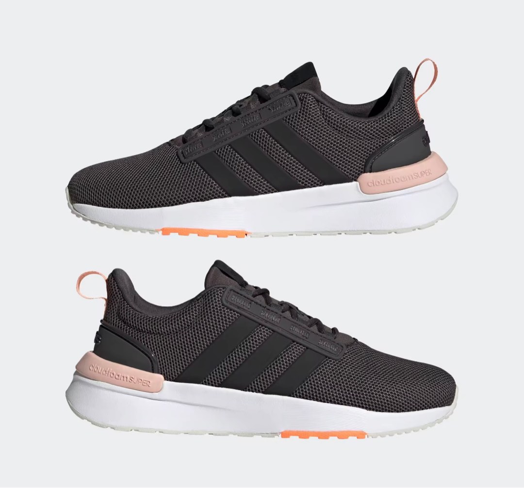 Adidas Running RACER Shoes - Dark Grey size 37, Women's Fashion ...