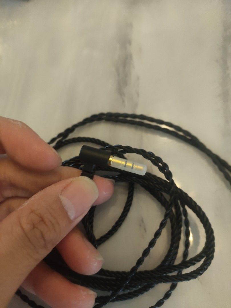 Alclair audio 64" stock iem ciem custom cable, Audio, Earphones on ...