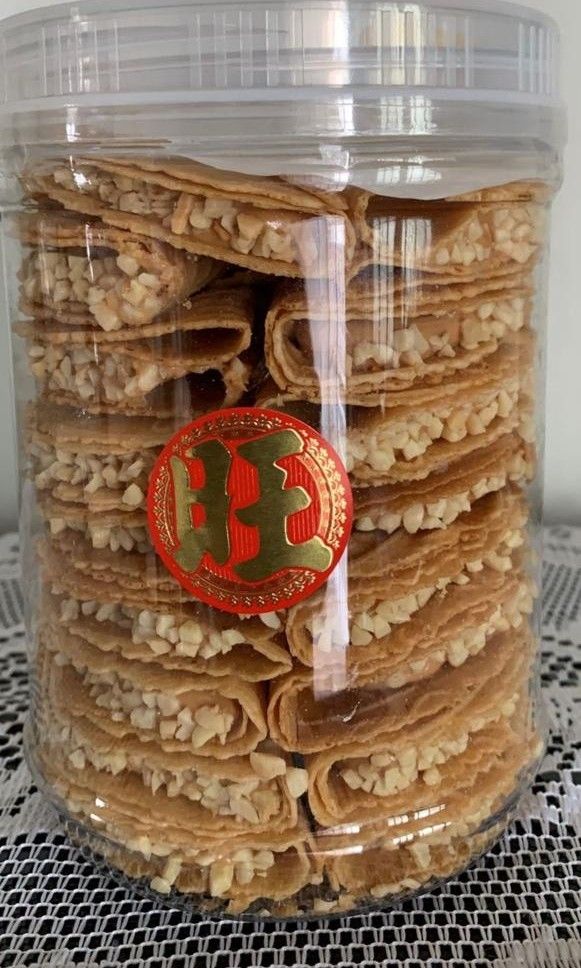 Almond peanut kuih kapit, Food & Drinks, Homemade Bakes on Carousell