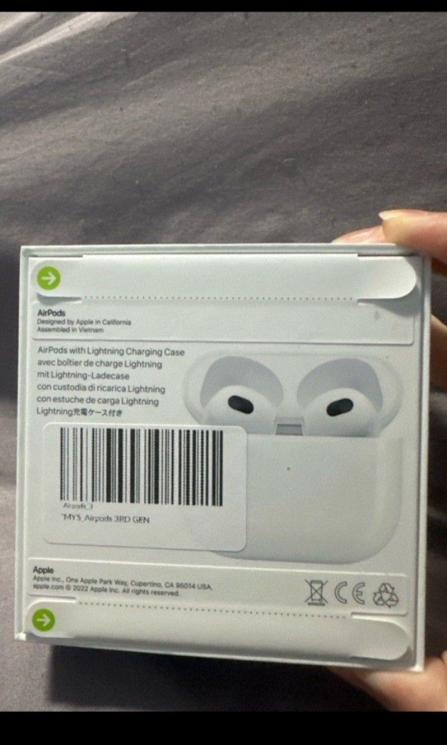 Apple Airpods Gen 3 New with Invoice, Audio, Earphones on Carousell