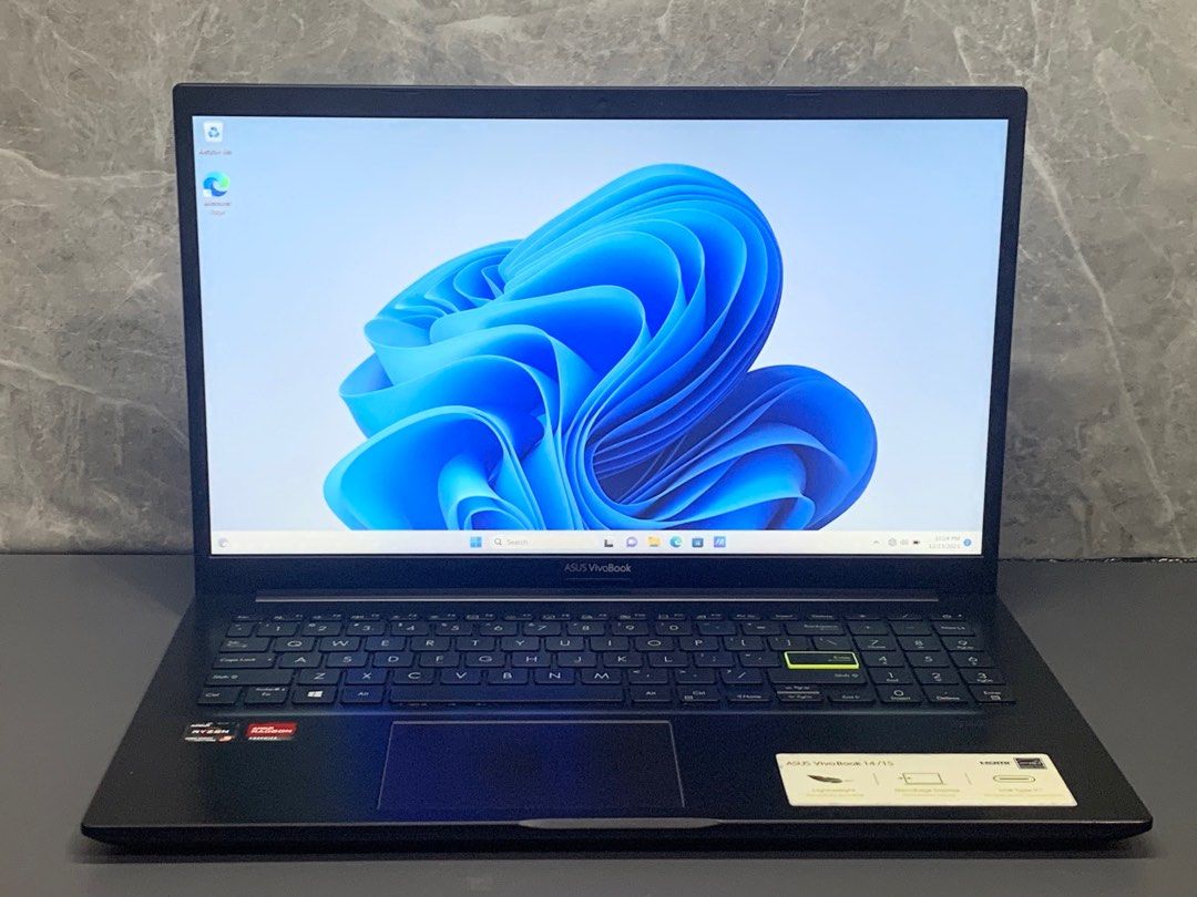 ASUS VivoBook 15 AMD RYZEN 5 5000 Series, Computers & Tech, Laptops ...