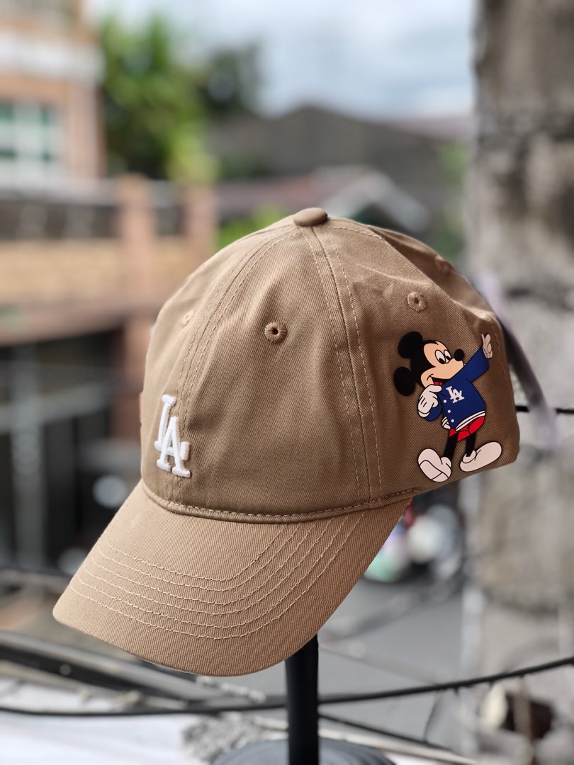 Authentic MLb Cap| LA Dodgers x Disney (cream/khaki), Men's Fashion ...