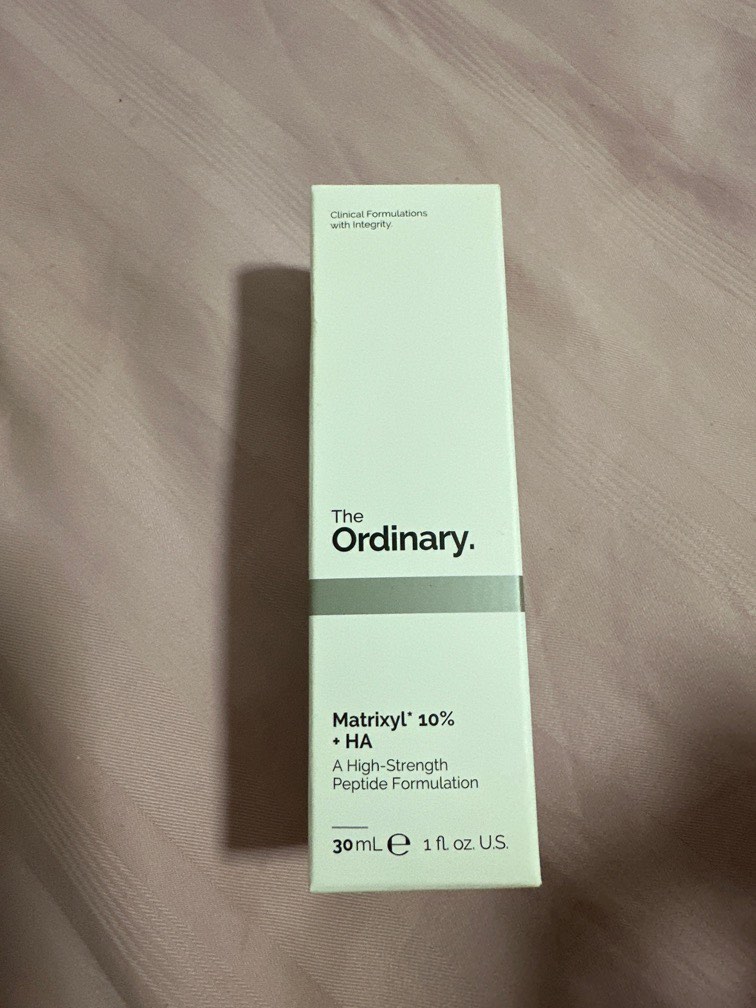 (Authentic) The Ordinary matrixyl 10% + Ha, Beauty & Personal Care ...