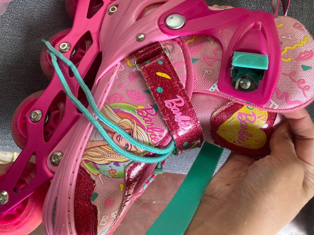 Barbie Inline Skates Roller Blades, Hobbies & Toys, Toys & Games on ...