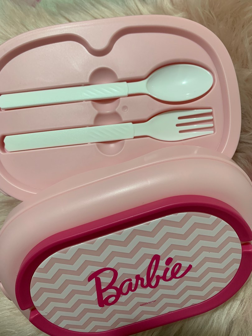 Barbie x Miniso Double Layer Bento Box, Announcements on Carousell