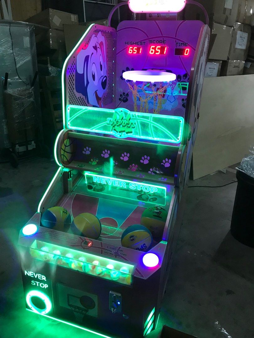 Basketball Arcade Machine, Hobbies & Toys, Toys & Games on Carousell