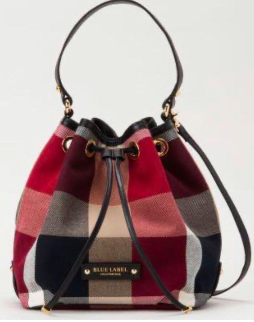 Blue Label Bucket Bag, Women's Fashion, Bags & Wallets, Shoulder Bags ...