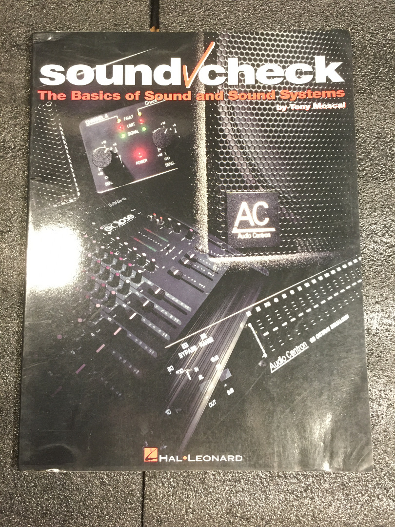 Book - The Basics Of Sound & Sound Systems Sound Check, Hobbies & Toys ...