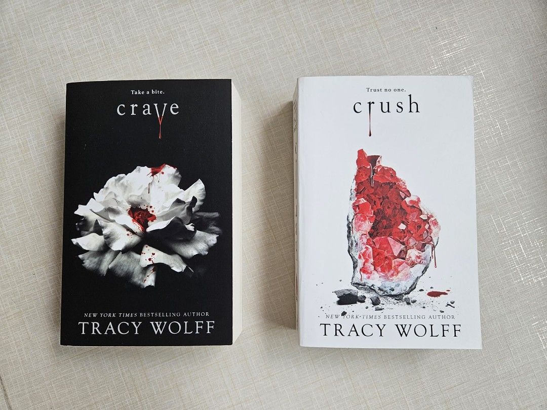 BOOK SET: Crave; Crush by Tracy Wolff, Hobbies & Toys, Books ...