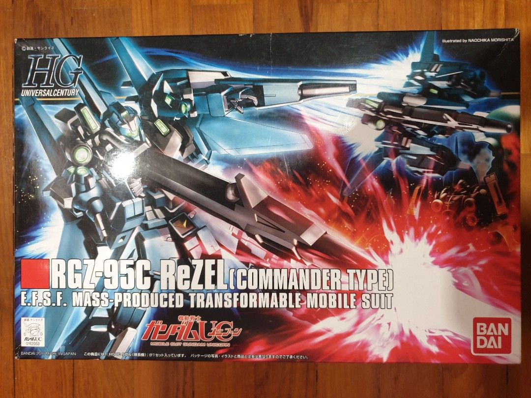 Brand New Bandai 1/144 HGUC ReZEL Commander Type, Hobbies & Toys, Toys ...