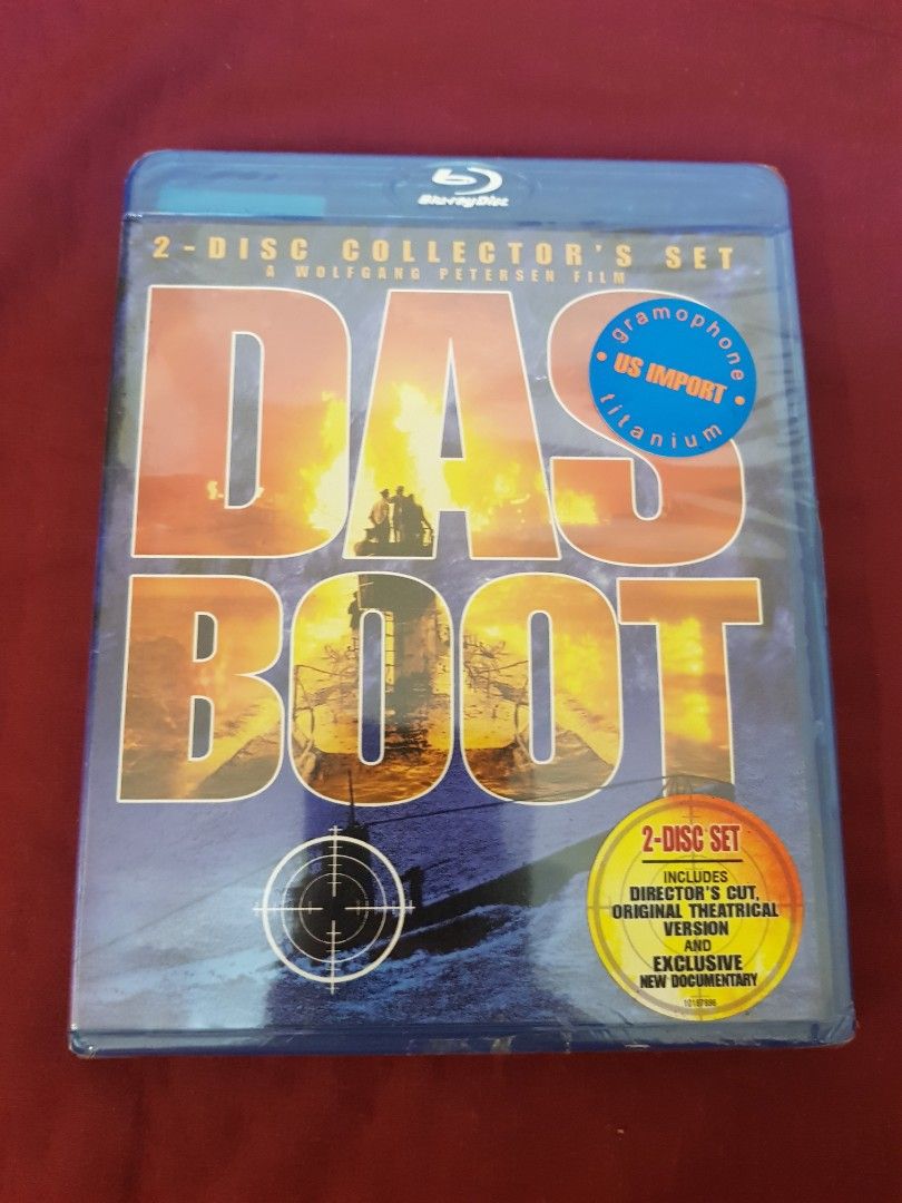 (Brand New) DAS BOOT 1981 German Language WWII Submarine War Film 2 ...