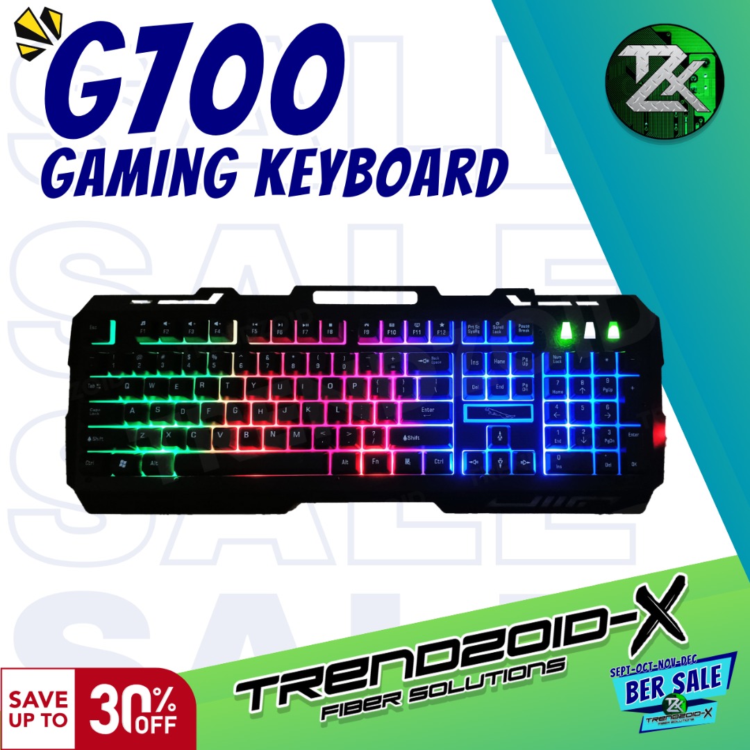 BRAND-NEW G700 GAMING KEYBOARD | TRENDZOID-X FIBER SOLUTIONS, Computers ...