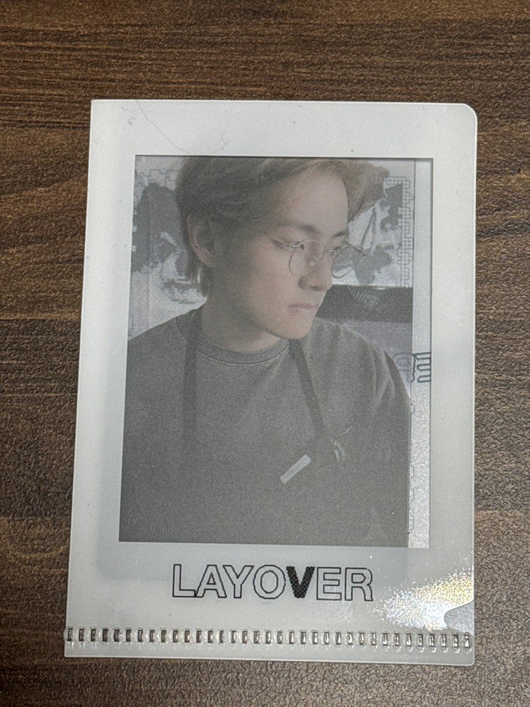 BTS V layover weverse pob, Hobbies & Toys, Memorabilia & Collectibles, K-Wave on Carousell