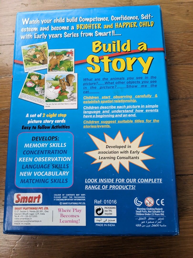 Build a story puzzle game, Hobbies & Toys, Toys & Games on Carousell