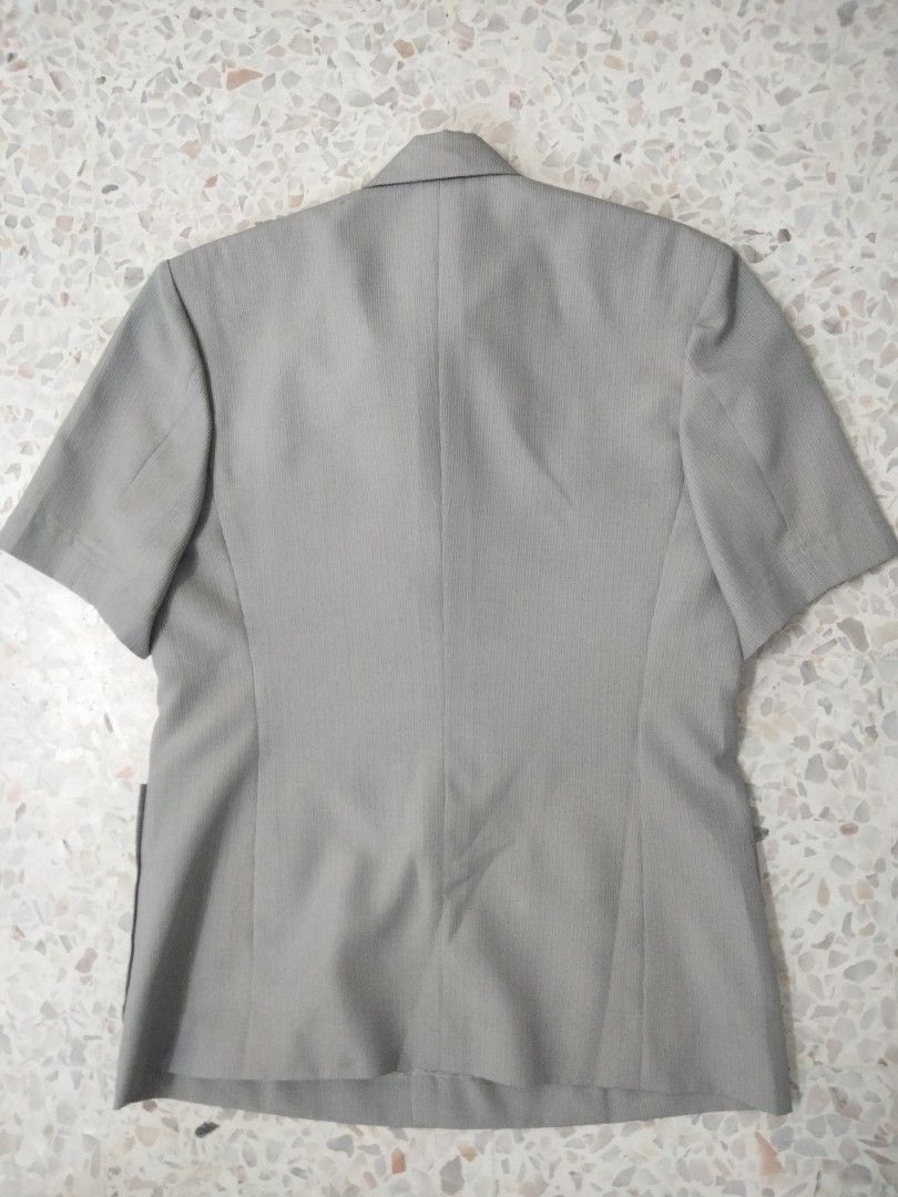 BUSH JACKET (Sepasang - jahitan tailor lama), Men's Fashion, Coats ...