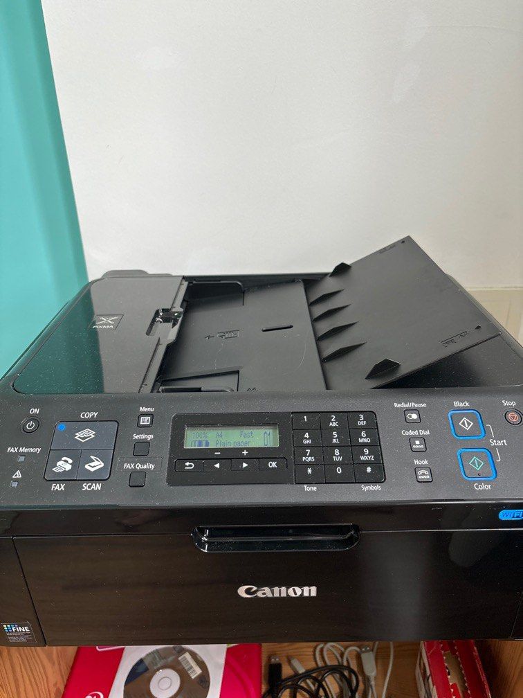 Canon MX416 + Free brand new color ink + Existing cartridges included ...