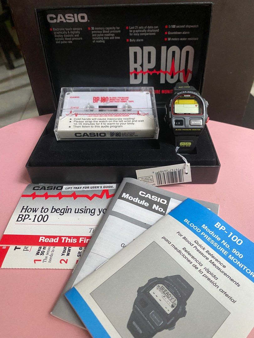 CASIO BP100 Blood Pressure Watch, Hobbies & Toys, Memorabilia ...