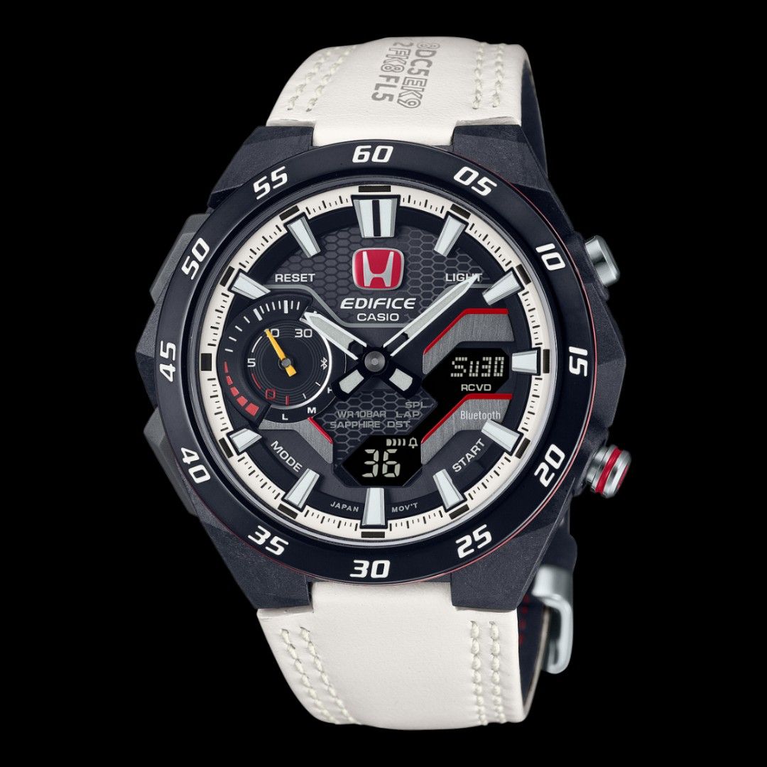 Casio Edifice Honda Type R limited edition watch ECB-2200HTR-1A, Luxury ...