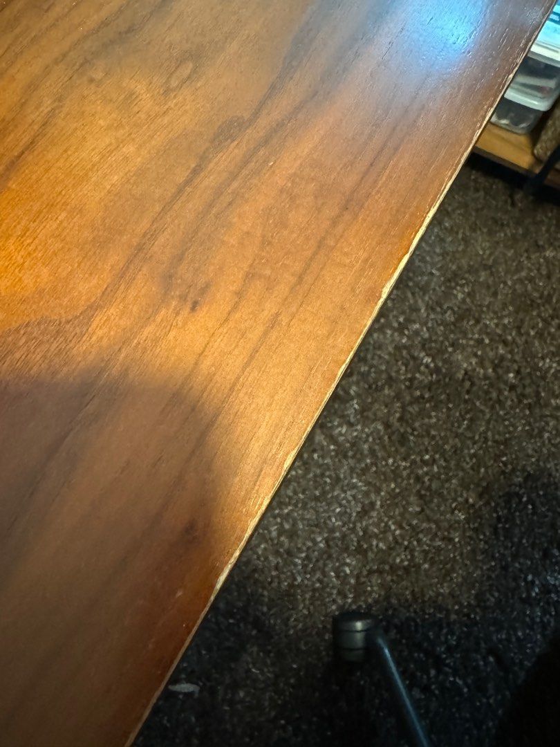 Castlery Brooklyn Study Table Wooden with drawers, Furniture & Home ...