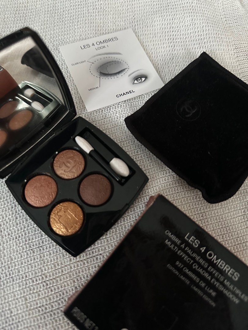 CHANEL LIMITED EDITION LES 4 OMBRE TWEED, Beauty & Personal Care, Face ...