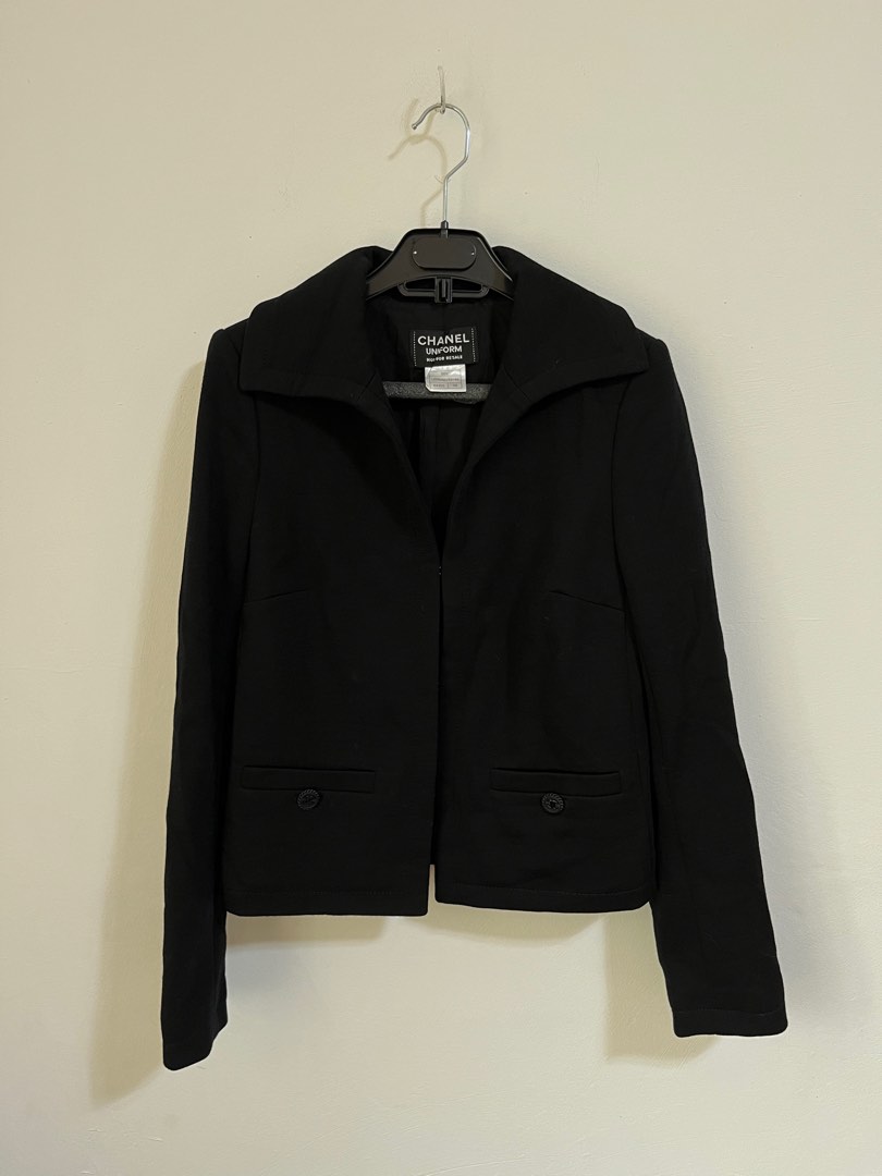 CHANEL UNIFORM AUTENTIC, Women's Fashion, Coats, Jackets and Outerwear ...