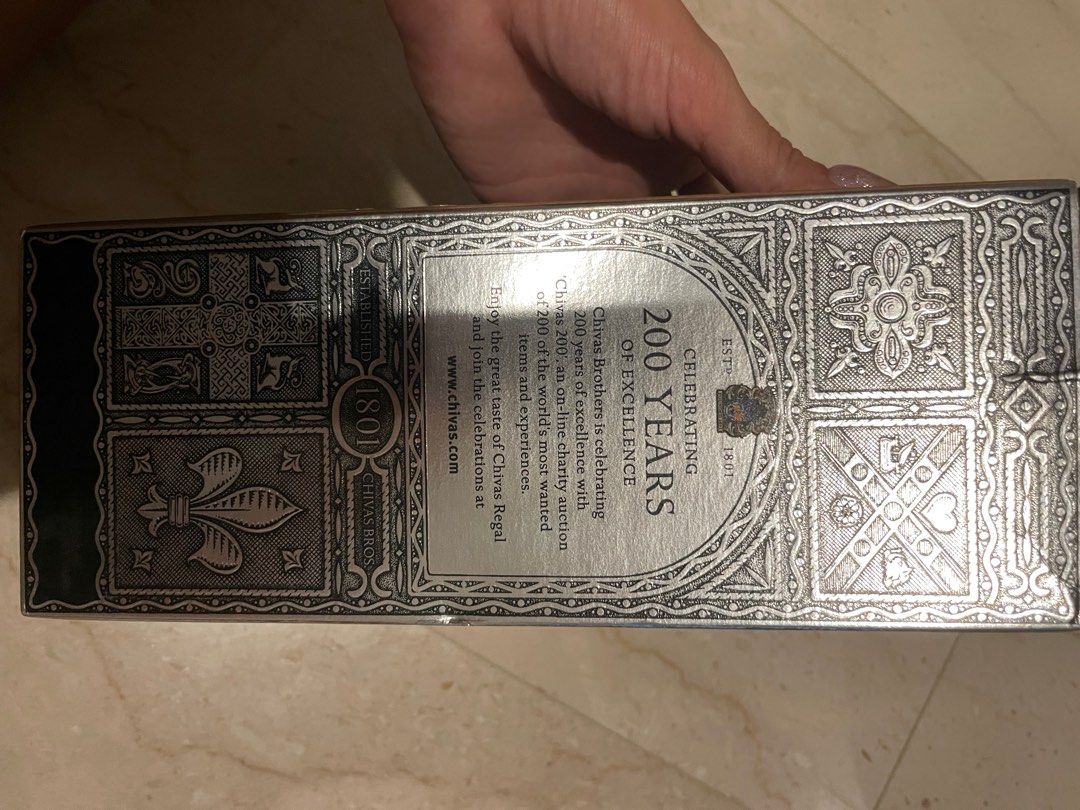 Chivas Regal 12 Years aged ~30 years, Food & Drinks, Alcoholic ...