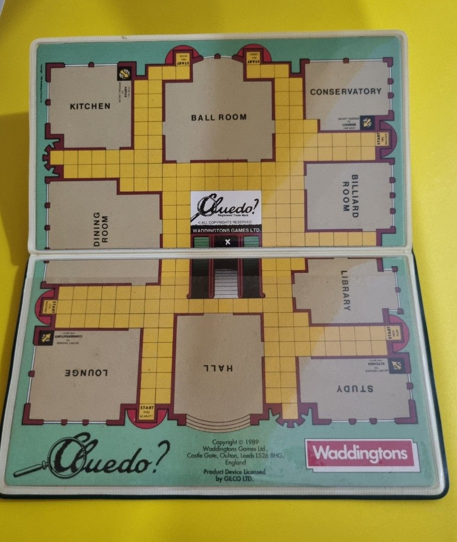 Cluedo board game (magnetic pocket edition), Hobbies & Toys, Toys ...
