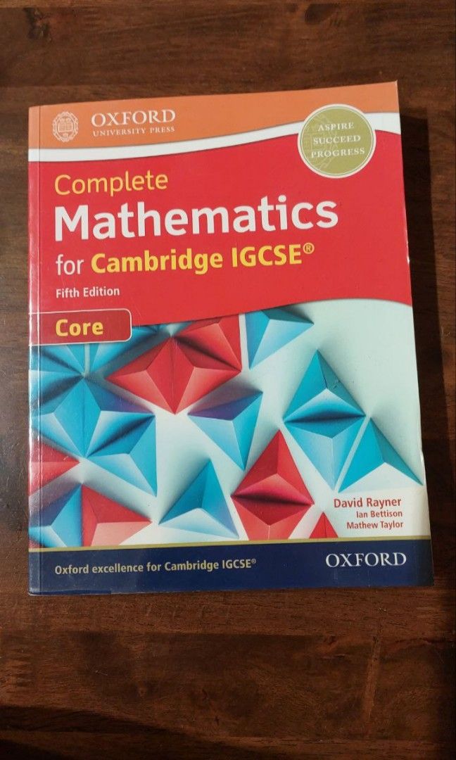 Complete Mathematics for Cambridge IGCSE 5th edition CORE, Hobbies & Toys, Books & Magazines ...