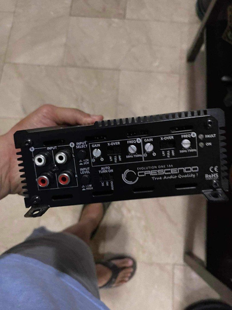CRESCENDO EVOLUTION 1A4 (AMPLIFIER), Car Parts & Accessories, Audio ...
