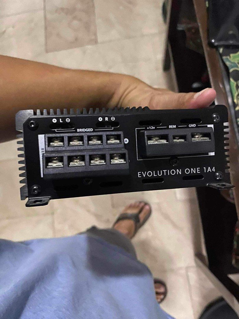 CRESCENDO EVOLUTION 1A4 (AMPLIFIER), Car Parts & Accessories, Audio ...