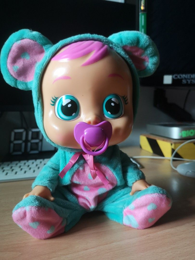 Cry baby doll mouse, Hobbies & Toys, Toys & Games on Carousell