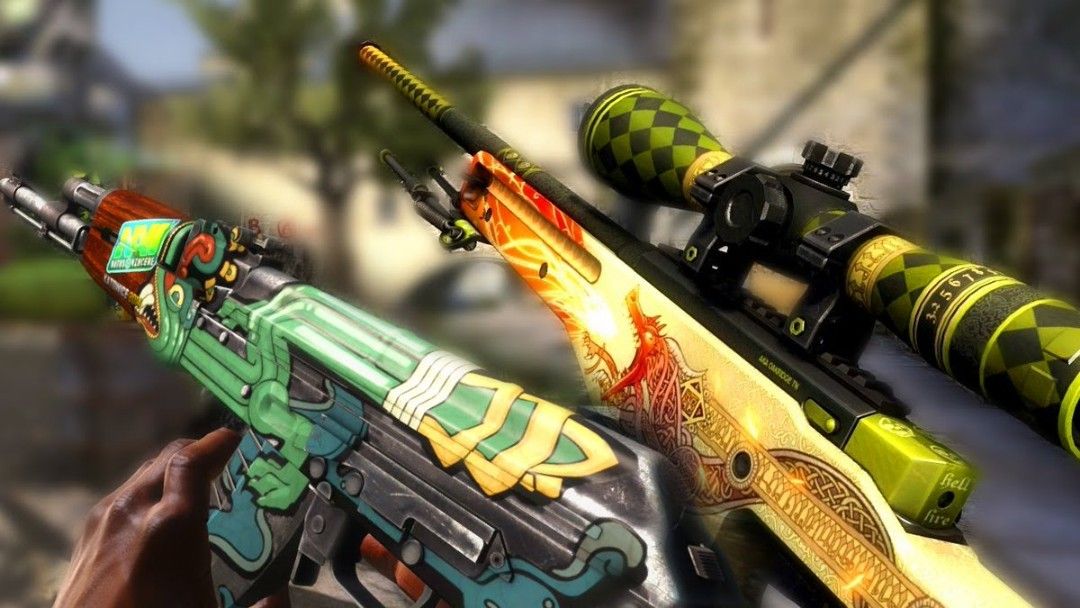 CSGO CS2 CASHOUT FIRE SERPENT DRAGON LORE, Video Gaming, Gaming ...