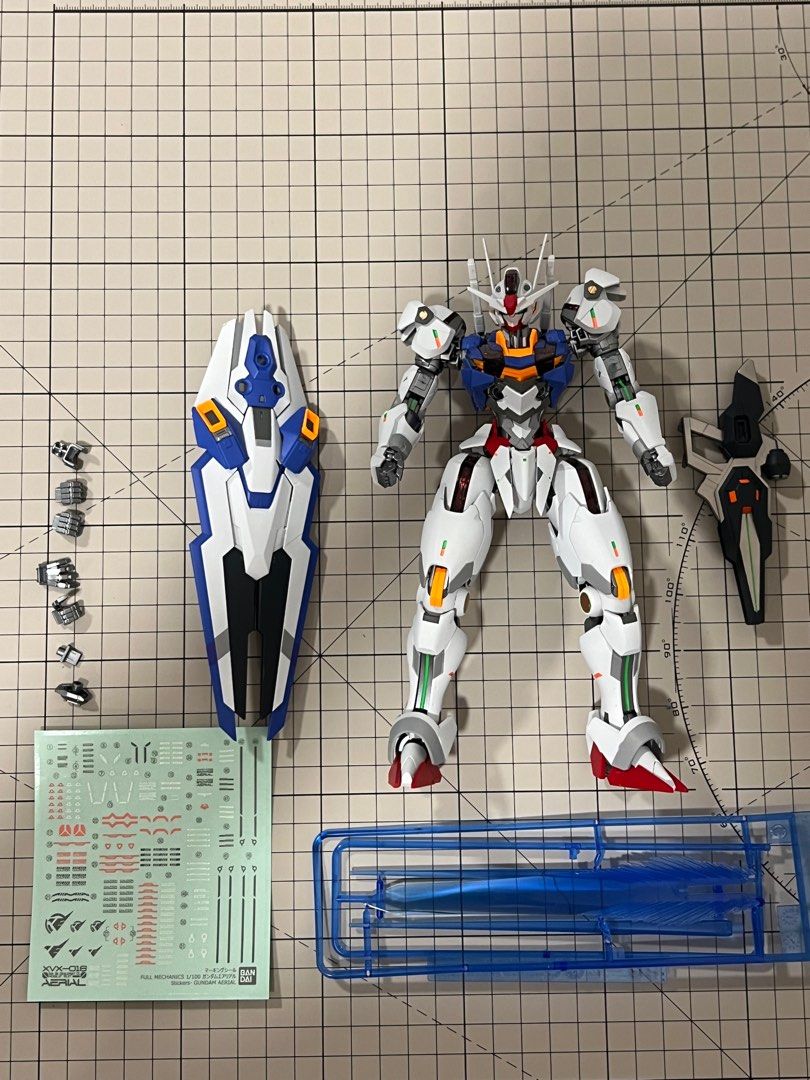 Custom Build Gundam Aerial, Hobbies & Toys, Toys & Games on Carousell
