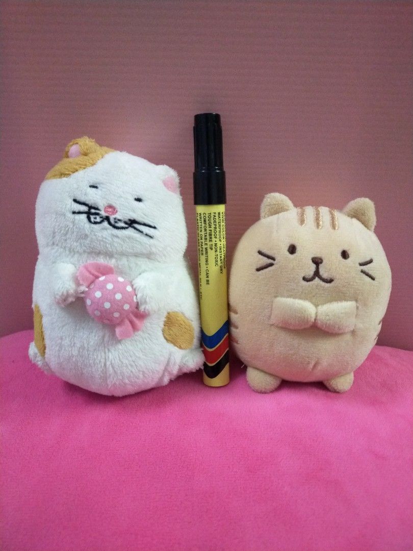 Cute Cat Small Plushie, Hobbies & Toys, Toys & Games on Carousell