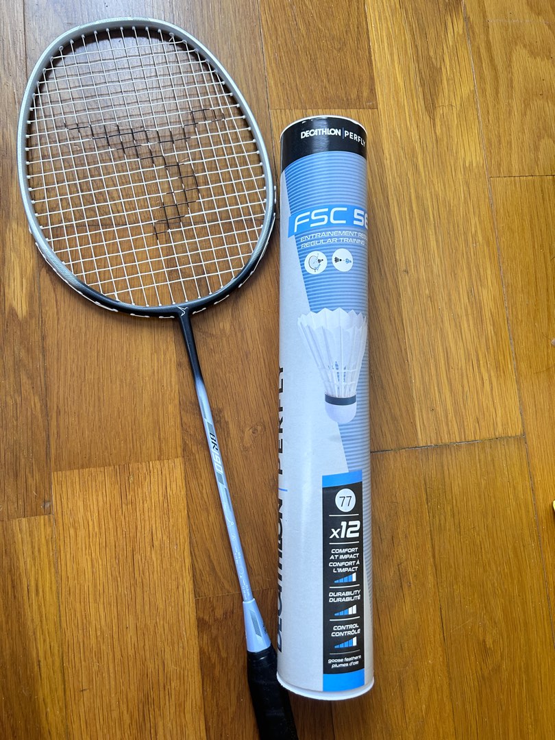 DECATHLON Badminton racket and badminton, Sports Equipment, Sports ...