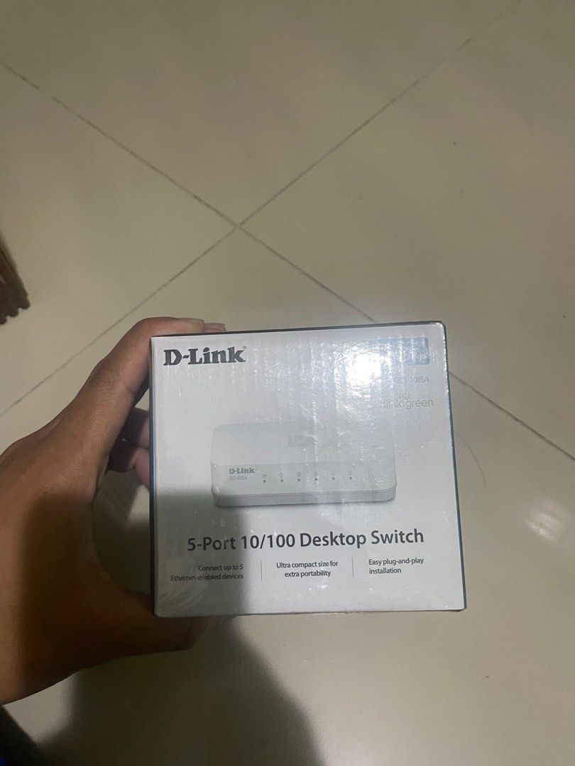 Dekstop Switch 5-Port, Computers & Tech, Parts & Accessories ...