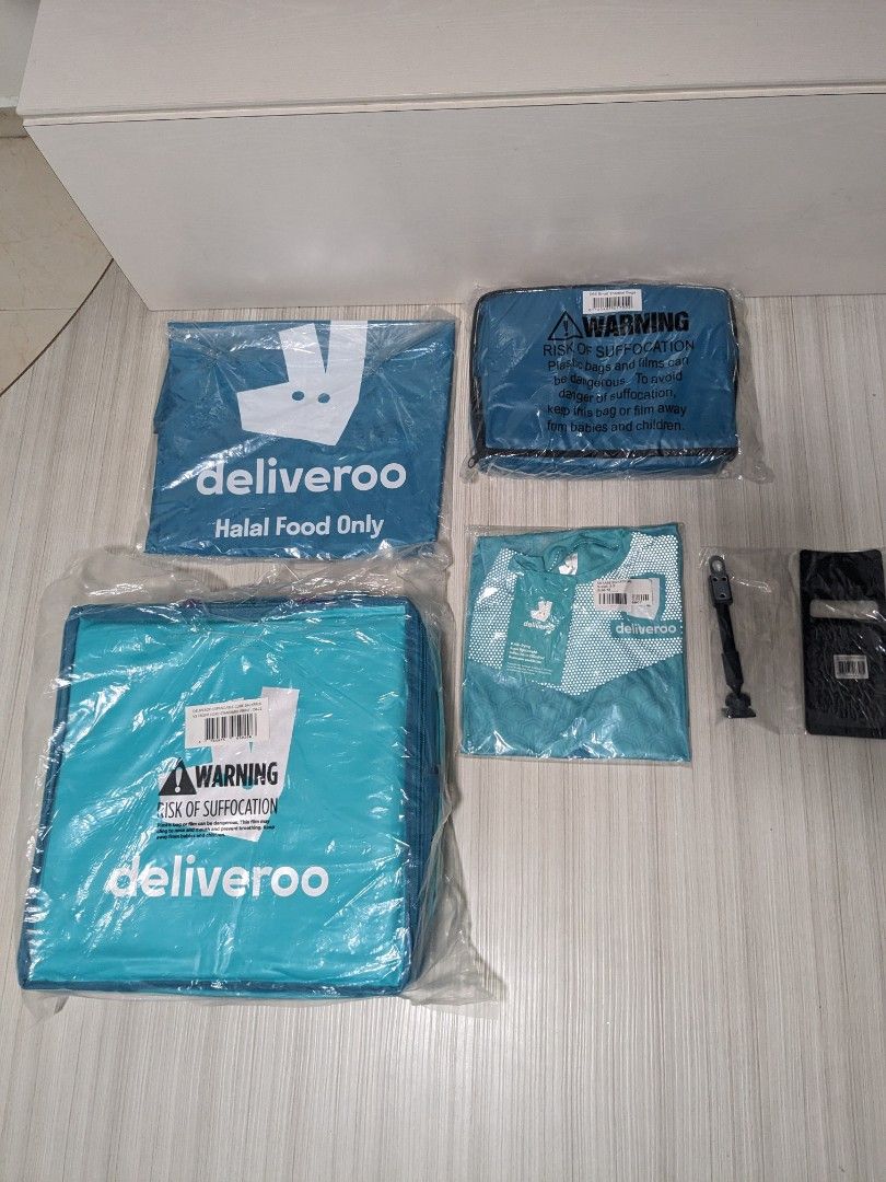 Deliveroo Rider Bundle, Motorcycles, Motorcycle Accessories on Carousell