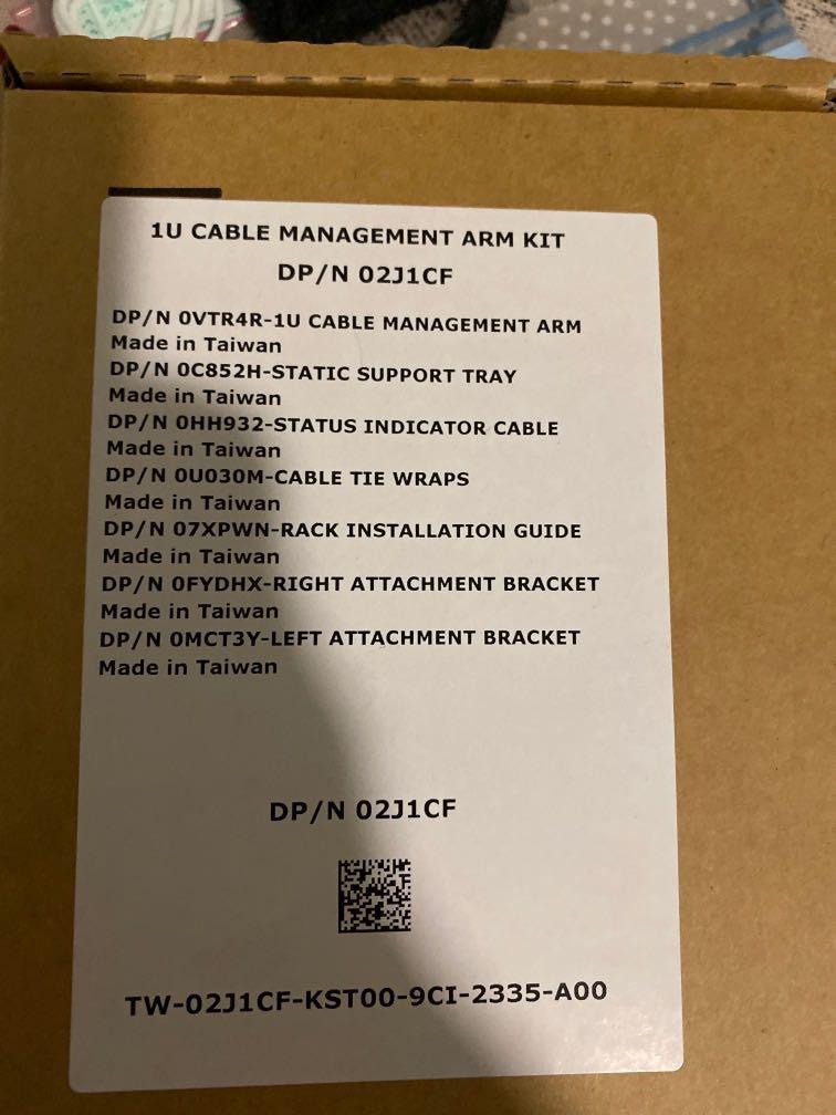 Dell R340 Cable Management Arm Kit, Computers & Tech, Parts ...